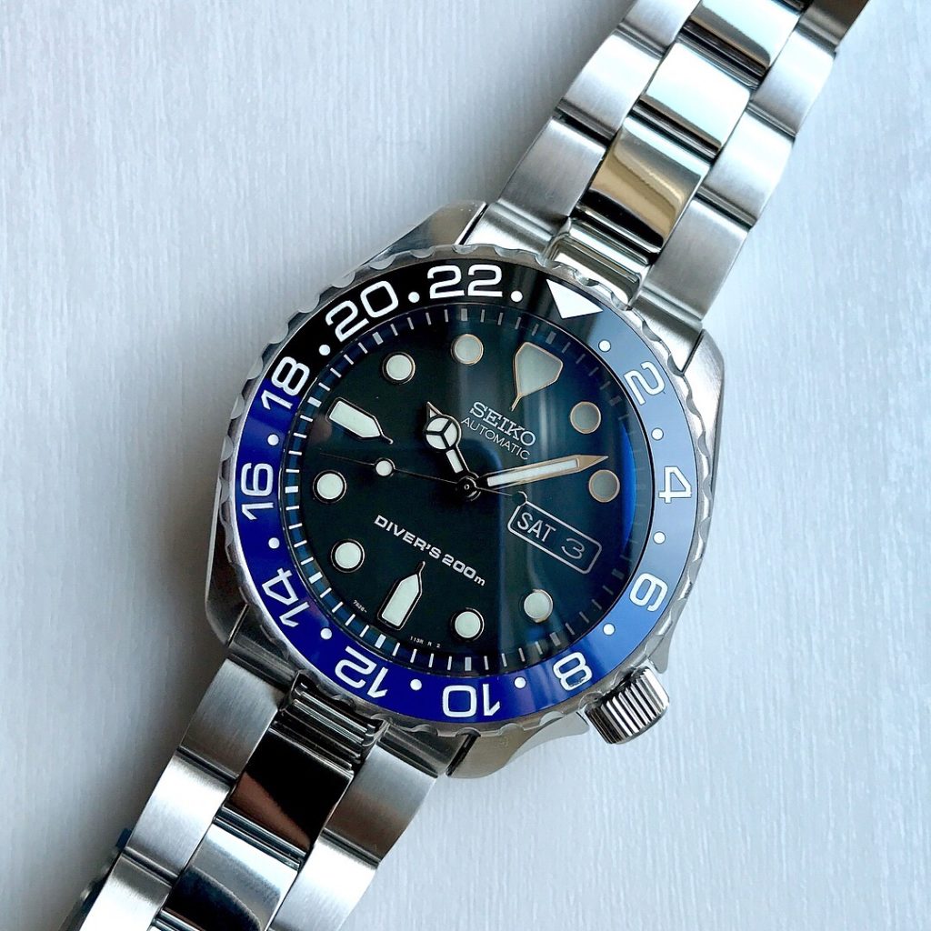 Seiko custom mod (171 Batman) - SEIKO 5 .club