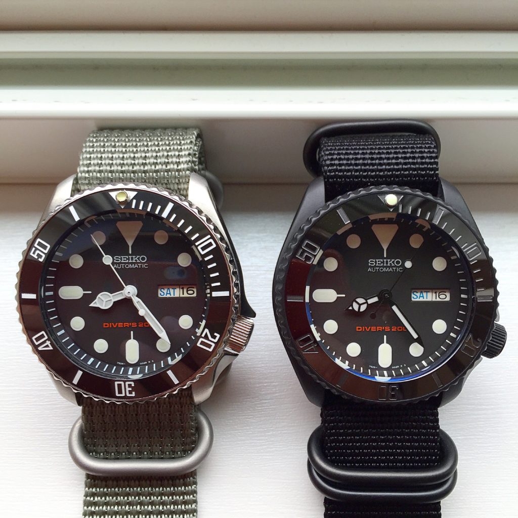 Seiko custom mod (007 cerakote) - SEIKO 5 .club