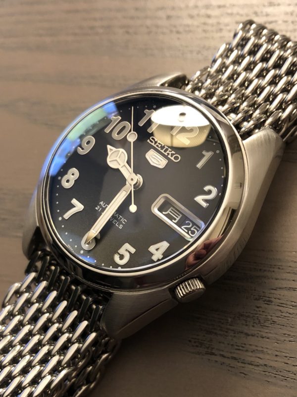 SNK381 belt custom - SEIKO 5 .club