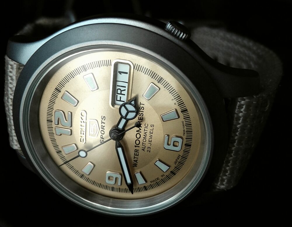 MY GOLD SNK! - SEIKO 5 .club