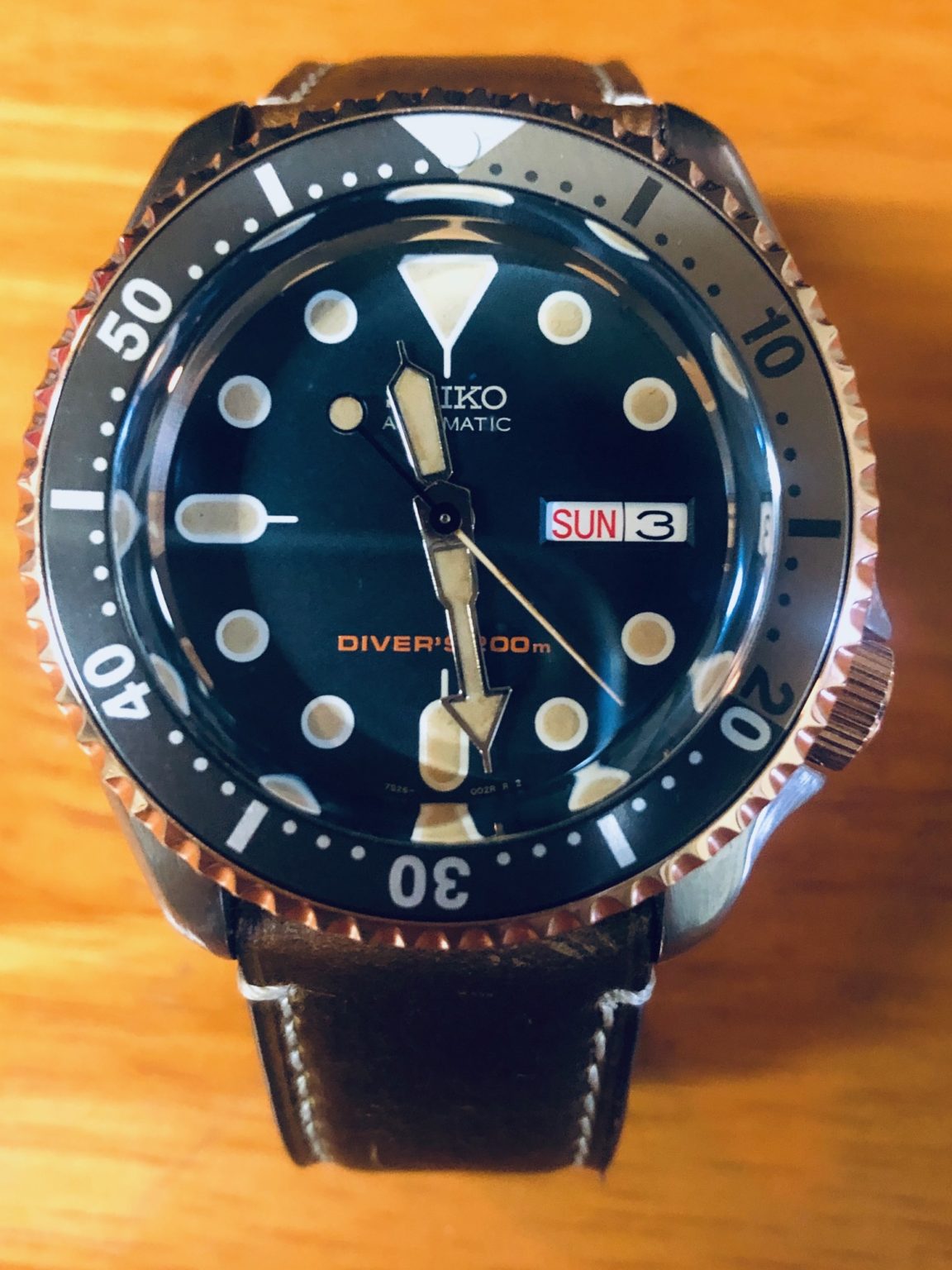 skx007 rose gold - SEIKO 5 .club